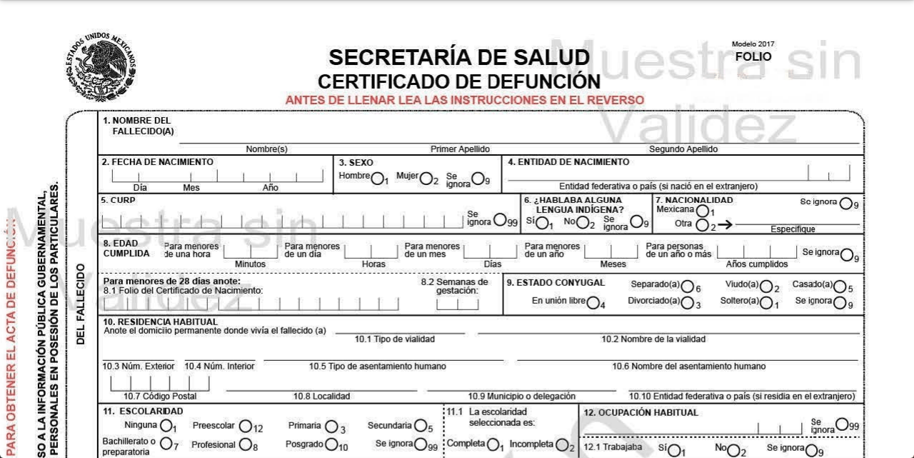 Certificado De Defunción Descubre Dónde Solicitarlo Y Obtén La