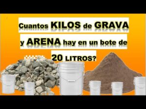 Descubre cuánto pesa un metro cúbico de grava: datos sorprendentes y ...