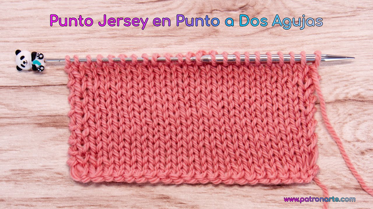 Jersey de punto para principiantes: Aprende paso a paso cómo crear tu ...