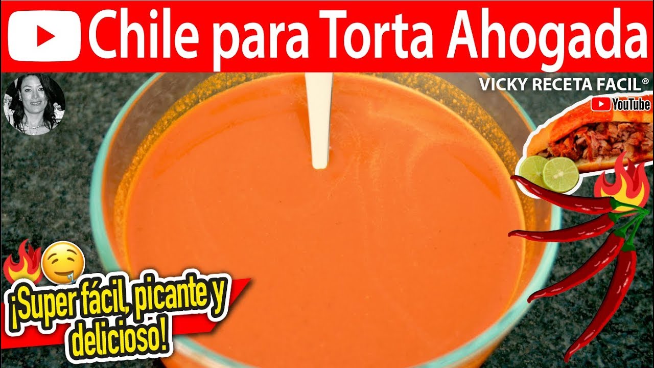 Prepara la salsa perfecta para tortas ahogadas y deleita a todos con su ...