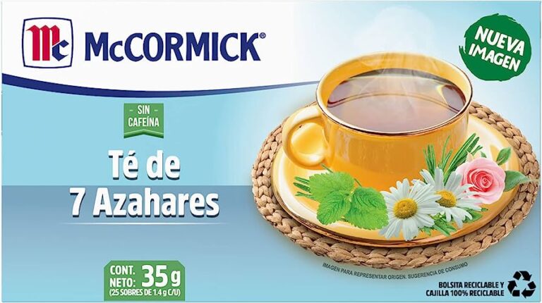 7 beneficios sorprendentes: descubre qué contiene el té de 7 azahares ...